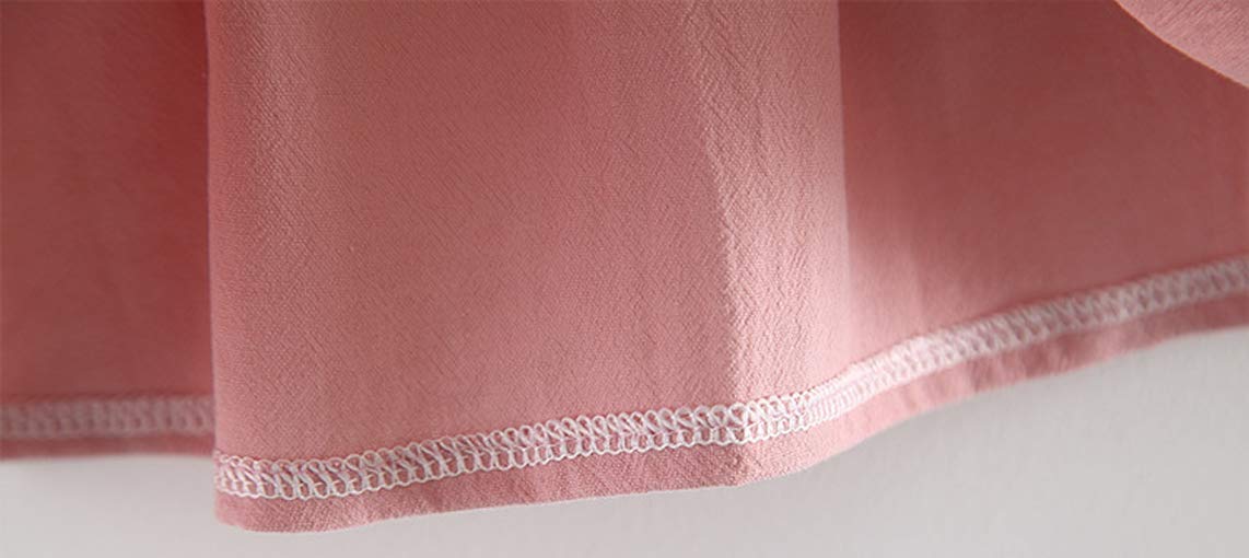Baby Girls Rabbit Style Easter Long Sleeve Princess Dress (1T, Pink)