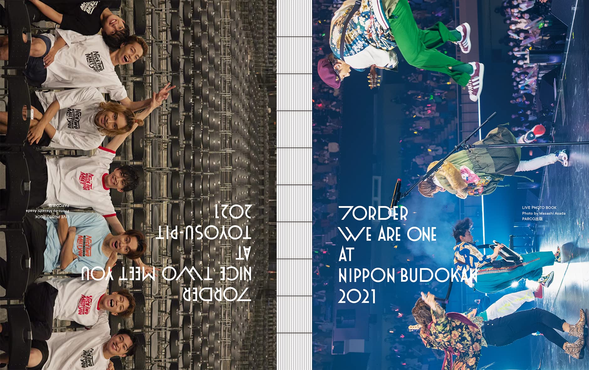 7ORDER WE ARE ONE / NICE TWO MEET YOU LIVE PHOTO BOOK [video game]