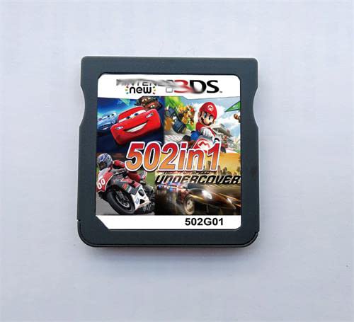 502 in 1 Game Cartridge, With 502 classic games on one small memory card, Suitable for Various Types of Game Consoles,Entertainment,Games Party