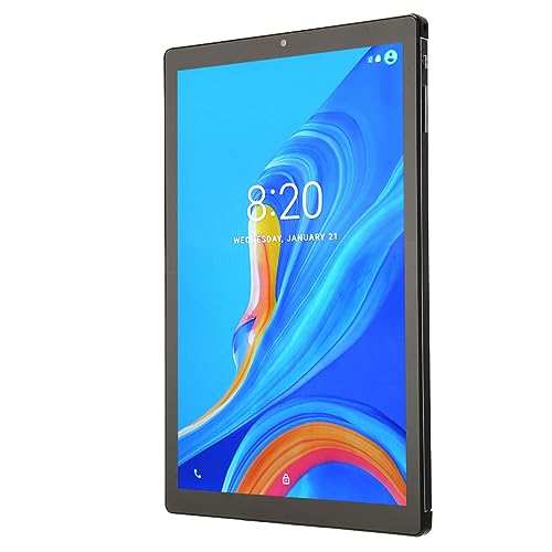 2 in 1 Tablet, 100β240V MT6735 Deca Core 6GB RAM 128GB ROM 256GB Expandable Dual Camera 5G WiFi 10.1 Inch FHD (US Plug)