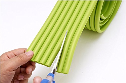 AUCH Extra Dense Furniture Table Wall Edge Protectors Foam Baby Safety Bumper Guard Protector, 2 Meters (6.5 Ft) Long 8 cm Wide