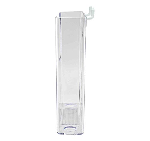 Marketing Holders 6 1/2" W Brochure Holder Peg Board Mount Pamphlet Value Pack of 24 Display Catalog Booklet Maps Literature Printed Material Menu