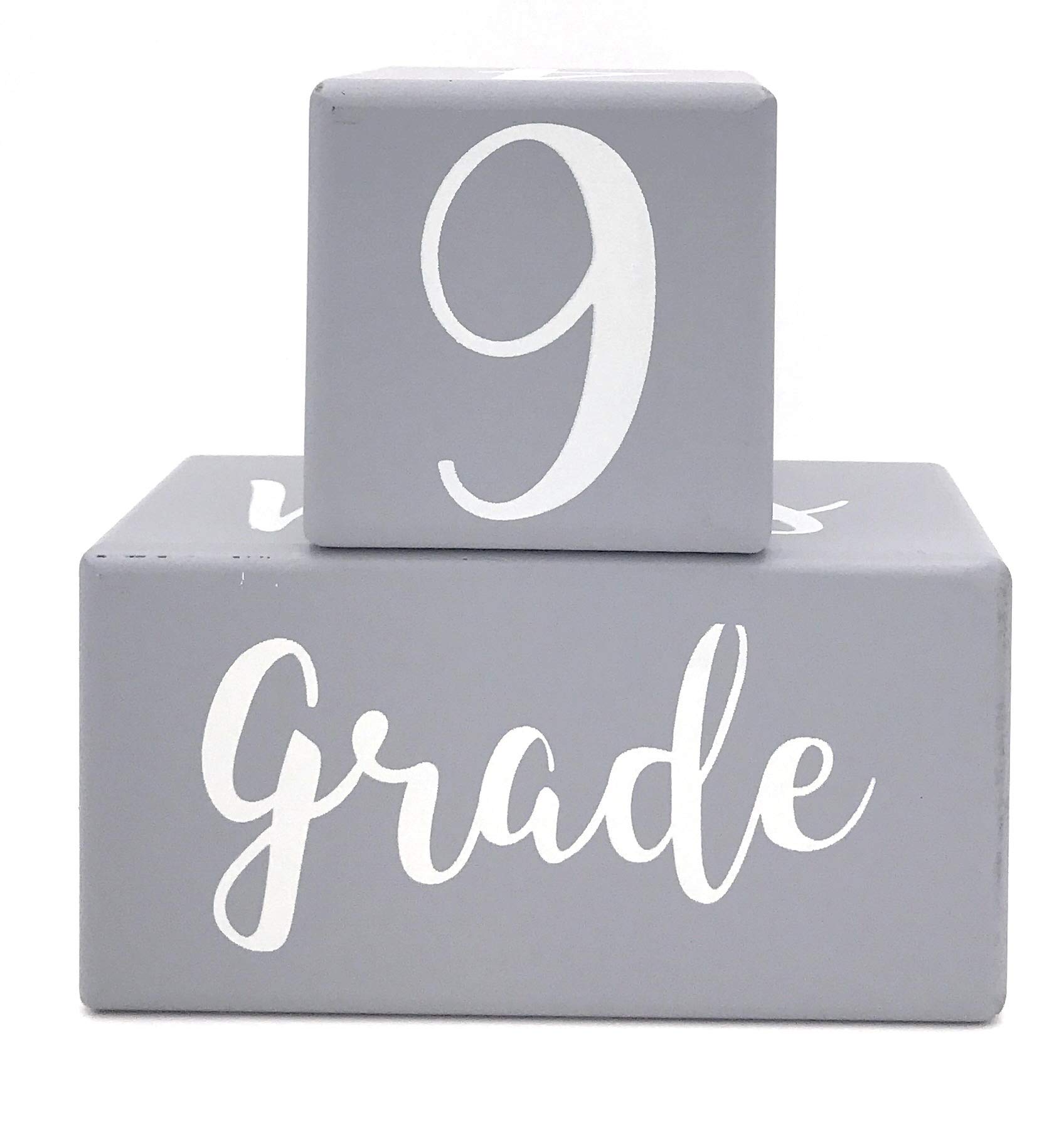 Baby Monthly Blocks Age Months Wood Photo Wooden Number Month Block