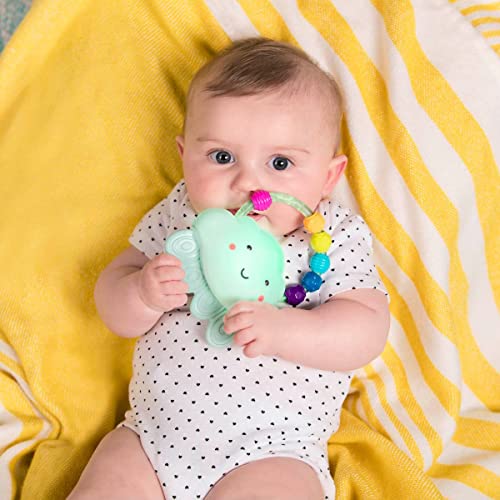 B. toys – Rain-Glow Squeeze – Light-Up Cloud Rattle for Babies 3 Months +