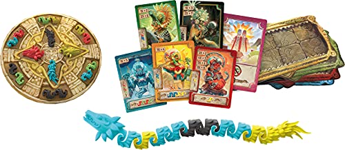 Synapses Games: Coatl, Strategy Board Game, Play in Solo Mode, Or With Up to 4 Players, 30 to 60 Minute Play Time, For Ages 10 and up