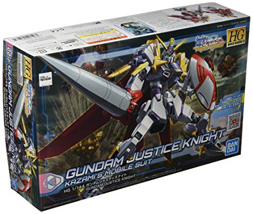 Bandai Hobby HGBD 1/144#4 Gundam Justice Knight Gundam Build Divers, Multi (BAS5058203)