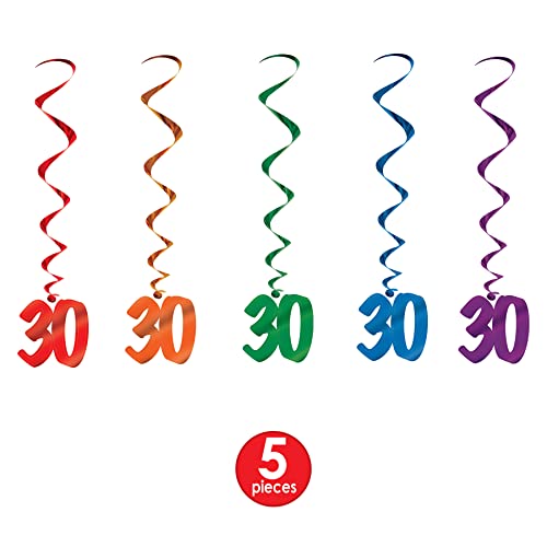 30 Whirls (asstd colors) (5/Pkg)