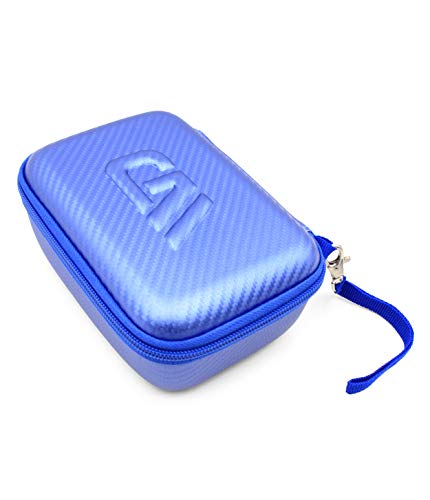 CASEMATIX Hair Clipper Blade Case Compatible with 12 Clipper Guards, Trimmers, Buzzers, Outliners and More Detachable Clippers Metal Guards, Blade Storage Travel Case Only
