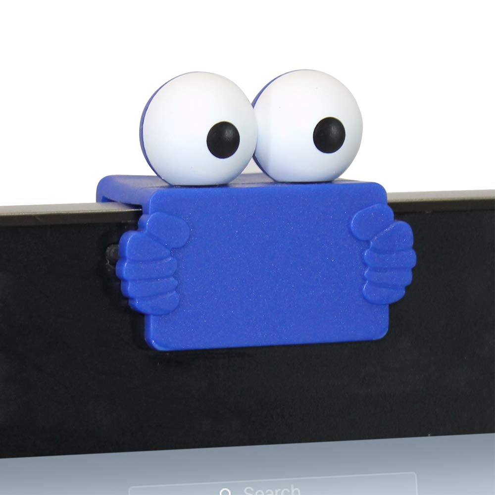 Compact, Portable Size - Privacy Covers - Clips on to Most laptops, Tablets and Smart Phones to Provide Camera Privacy. - Assorted - Set of 5