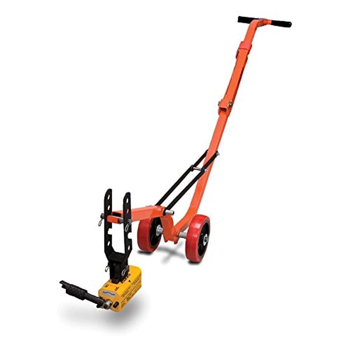 Allegro Industries 9401â25 Magnetic Lid Lifter, Steel Dolly, Magnet Lift, Weight 660 lb Flat Items, 330 lb Round Items