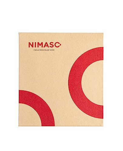 2-Pack USB C to USB C Cable (6.6FT + 6.6FT), NIMASO Nylon USB 2.0 Type C 60W 3A Charging Cable for iPad Mini 6, iPad Pro 2020, iPad Air 4, MacBook, Samsung, Switch, Pixel, LG (Grey)