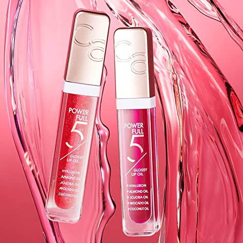 Catrice | Powerfull 5 Glossy Lip Oil | pH-Reactive for a Personalized Color | Formulated with 5 Nourishing Oils | Gluten Free | Vegan & Cruelty Free (040 | Raspberry Glow)