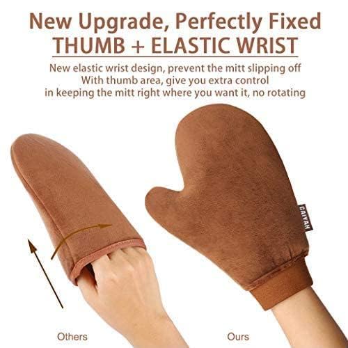 GAIYAH Self Tanning Mitt, Self Tanner Mitt Self Tanning Mit Tanning Mitts Self Tanner Mitt Applicator Tanning Glove For Self Tan Mit，Self Tan Mitt Applicator