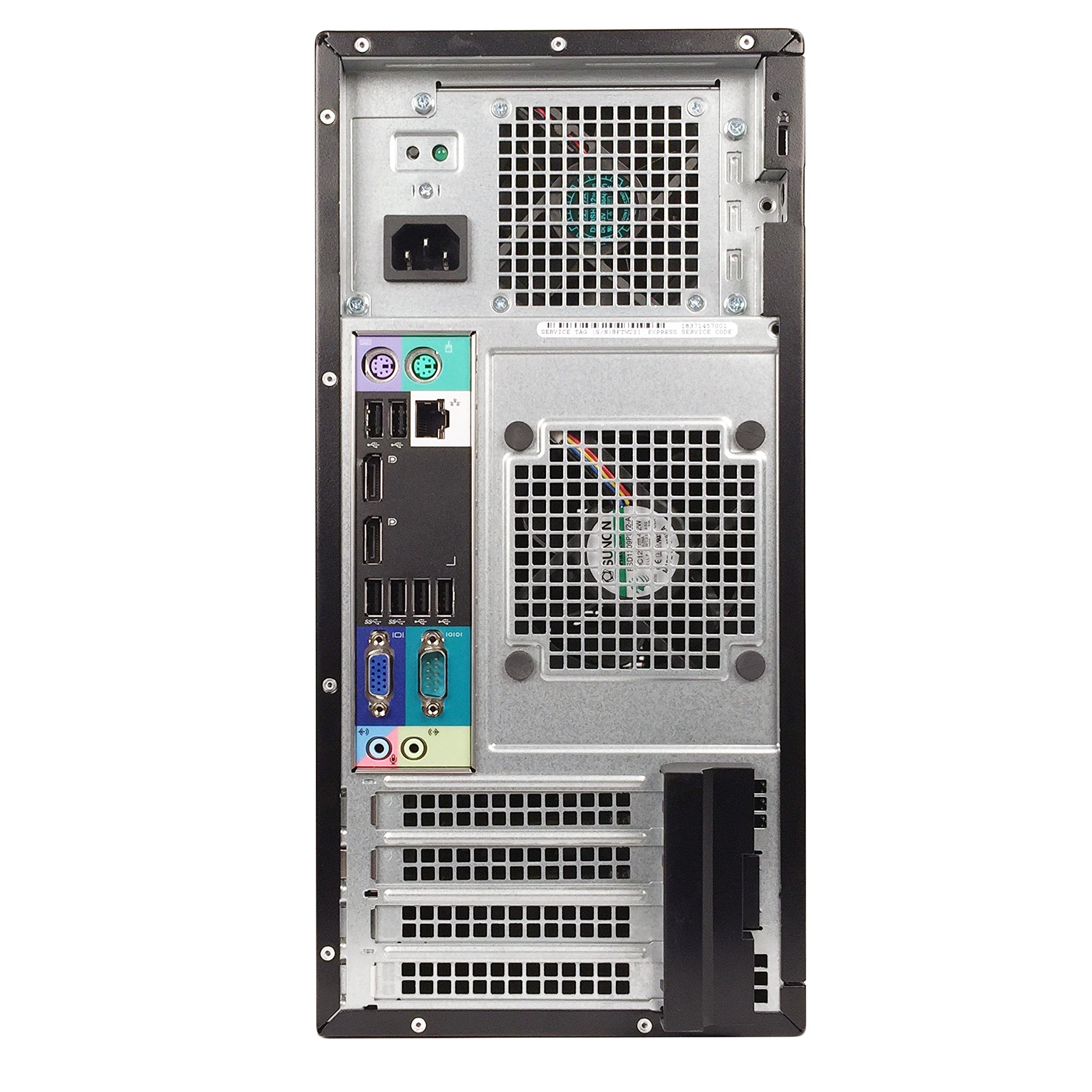 Dell Optiplex 7020 Tower Desktop PC, Intel Quad Core I7-4790 up to 4.0GHz, 8G DDR3, 1T SSD, DVD, WiFi, BT, DP, VGA, Windows 10 Pro 64 Bit-Multi-Language Supports English/Spanish/French(Renewed)
