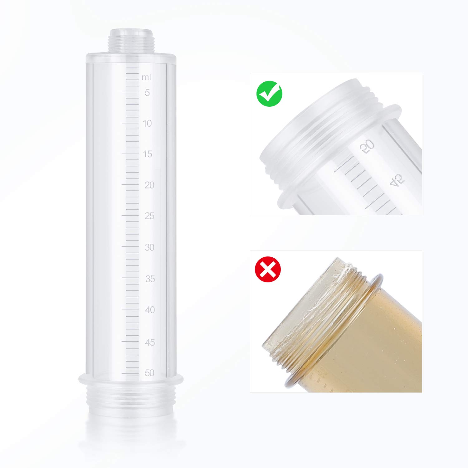 Crossing Upgrade Cartridge Filling Machine 50ml Capacity Handheld semi Automatic Heating cart Filler Gun with Two Tubes