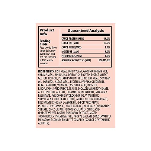 Tetra Cichlid Flakes for Mid and Top Feeding, 5.65 oz.
