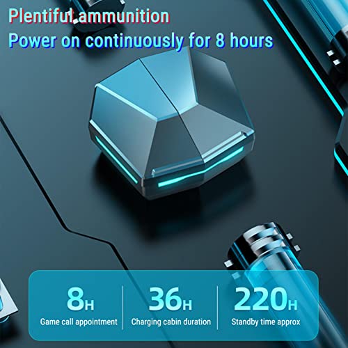 2022 New Wireless Earbuds Bluetooth Headphones Sound Quality Wireless Charging Case Digital Led Intelligence Display Compatible with Android iOS for Sports Gym