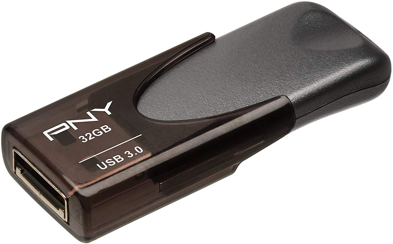 Generic PNY 32GB USB 3.0 Flash Drive Turbo Attaché 4 (Bulk 2 Pack) Works with Computer (P-FD32GTBAT4-GE) Bundle with (1) Everything But Stromboli Lanyard