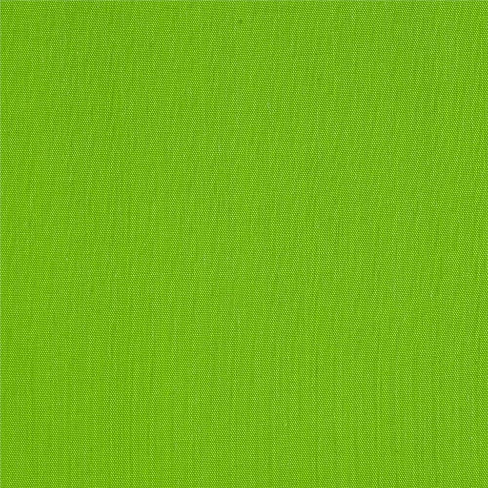 60" Poly Cotton Broadcloth Lime, Fabric by the Yard