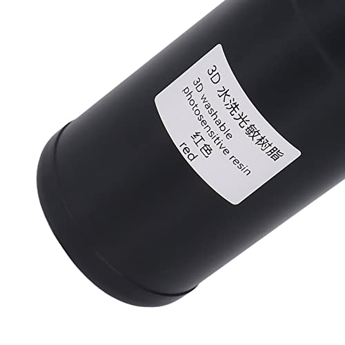 3D Resin, Washable 3D Printer Resin 1000ml Universal for LCD DLP(Red)