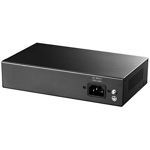 Cudy 8 Port PoE+ Switch with 2 Uplink Ports 120W, 8 10/100Mbps PoE+@120W, Extend/VLAN Mode, 802.3af, 802.3at Standard, Fanless, Watchdog, Plug and Play FS1010P
