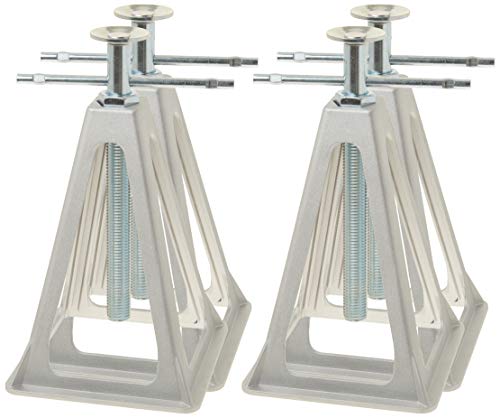 Cynder 02047 Aluminum Stacker Stack Jacks, Stabilize, Level Your RV, Trailer Or Camper, Can Support Up to 6,000 lbs, Extends 17" (Set of 4)