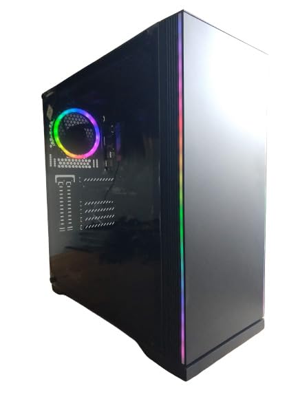 Centaurus Polaris 4T7 Gaming PC - Intel i7 13700K 16-Core, GeForce RTX 4070, 32GB DDR5 RAM, 1TB NVMe SSD, Tempered Glass, RGB, WiFi, CPU Liquid Cooler AIO, Windows 11 PRO. Custom Professional Desktop