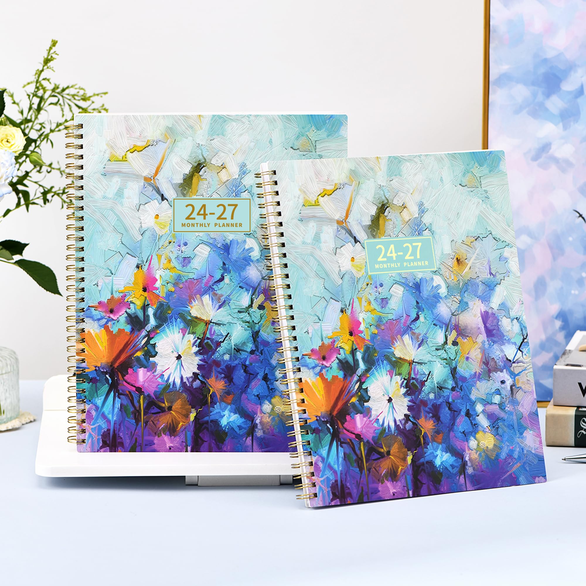 2024-2027 Monthly Planner - 3 Year Monthly Planner 2024-2027, JUL 2024 - JUN 2027, 2024-2027 Calendar Planner with 36 Monthly Tabs, Notes Pages, Inner Pocket, Great for Long-Term Planning
