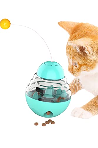 AOSUI cat Treat Toy,Best cat Toys for Bored Cats,cat Treat Dispenser,Treat Dispensing cat Toy,cat Feeder Ball,Kitty Toys,cat Food Toy