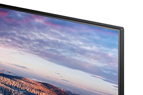 SAMSUNG 24" SR35 Series FHD 1080p Computer Monitor, 75Hz, IPS Panel, HDMI, VGA (D-Sub), VESA Compatible, 3-Sided Border-Less LS24R356FZNXZA, Black