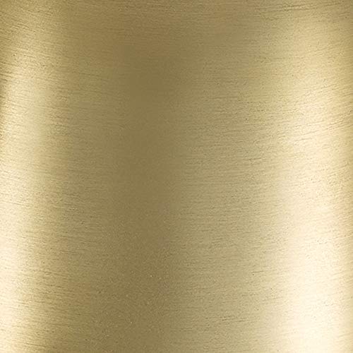 Amazon Brand β Rivet Mid-Century Modern Single Glass Globe Plug-In Wall Sconce With LED Light Bulb - 9.5 x 6.25 x 9.75 Inches, Gold Satin Brass - 21168-001