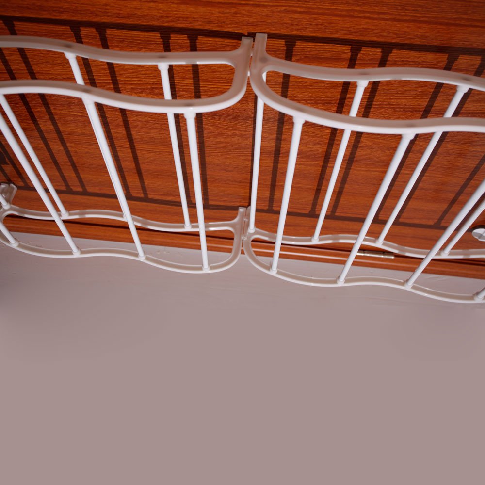 12 Layers Wall-mounted Shoe Rack Door Over Hanging Organizer White