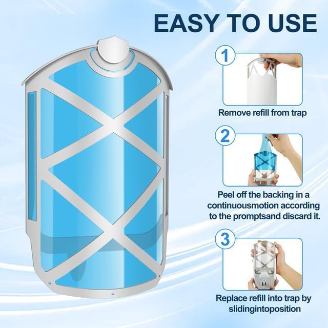 2024 New Refill Kit πππ«ππ«π’ππ ππ¬ πππ©π₯ππππ¦ππ§π ππ¨π¦π©πππ’ππ₯π with M364 (8 pcs Trap Refills)