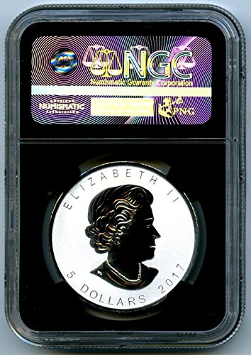 2017 CA Canada Coin Canadian Silver Maple Leaf Reverse Proof 150 150TH Privy FIRST RELEASES $5 PF69 NGC