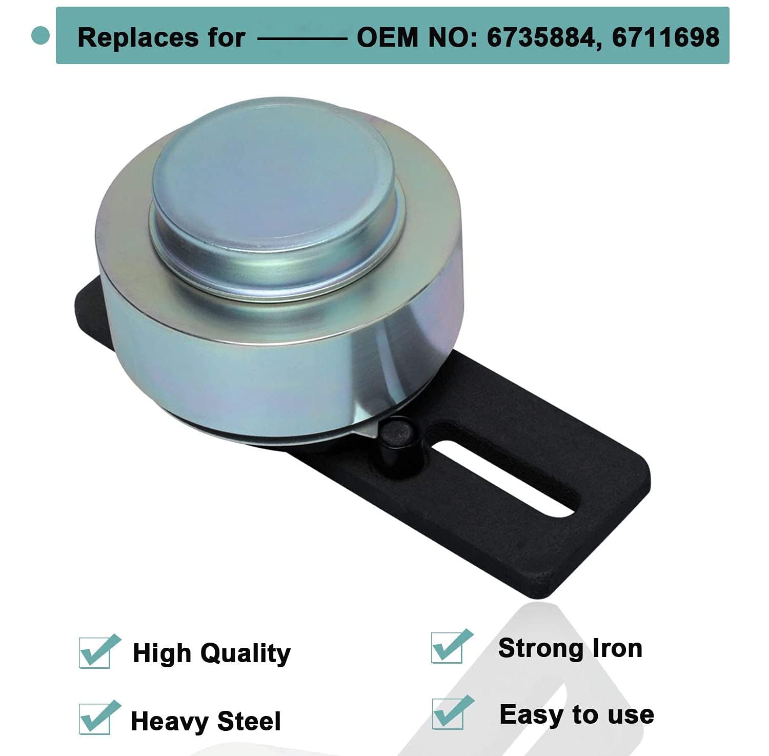 ๐ฎ๐ฌ๐ฎ๐ฏ ๐๐ฅ๐๐ง๐๐๐๐ 6711698 Drive Belt Tensioner Pulley Assembly for Bobcat Skid Steer Loader 653 863 751 753 763 773 S150 S160 S175 T140 T180 T190, Replaces for 6735884 6668114 6704391