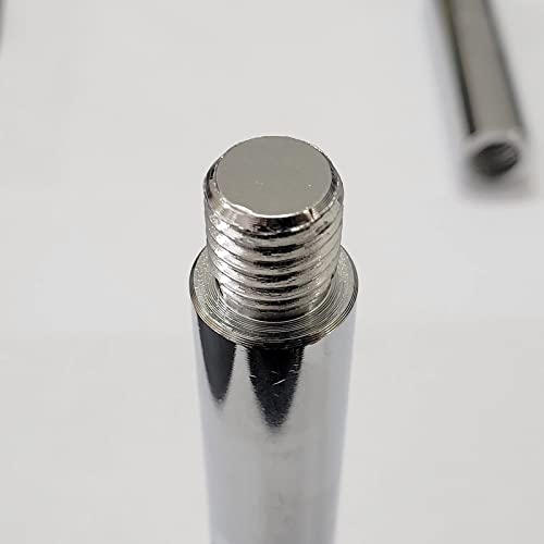 3 Pcs 5/8"-11 Thread Extension Rod Shaft Polishing Tool for 5/8"-11 Thread Water Grinder Polishing Machine Grinder Car Polishing 80mm 100mm 140mm Set