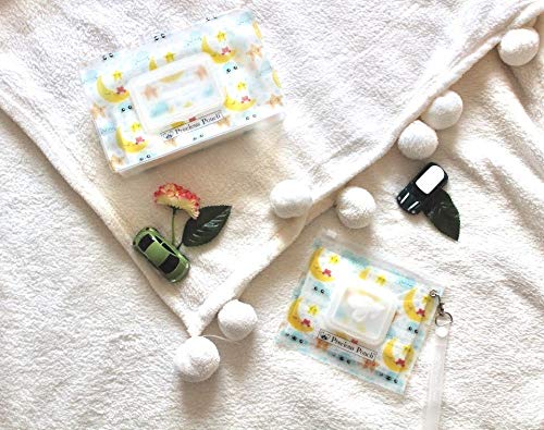 Precious Pouch Best Refillable Wet Wipe Dispensers Portable, Lightweight and Travel Friendly. (Twinkle Little Star, Complete Set - Extra Large, Slim & Mini Pouch)