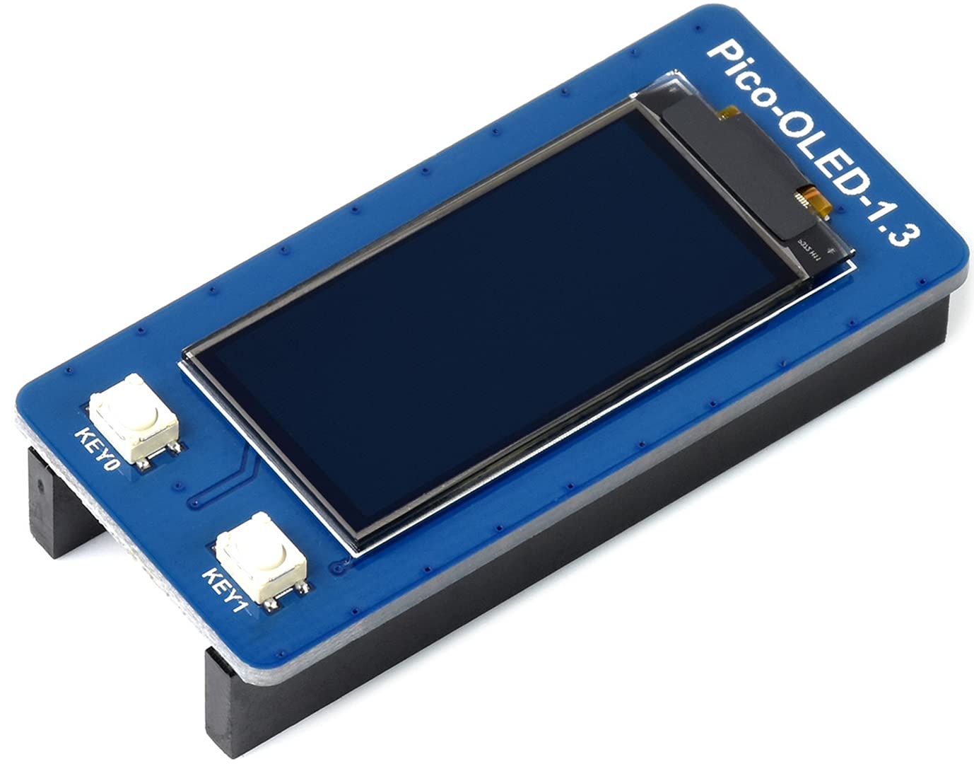 waveshare 1.3inch OLED Display 64×128 Pixels OLED Module for Raspberry Pi Pico Microcontroller Board, Embedded SH1107 Driver,SPI and I2C Interface
