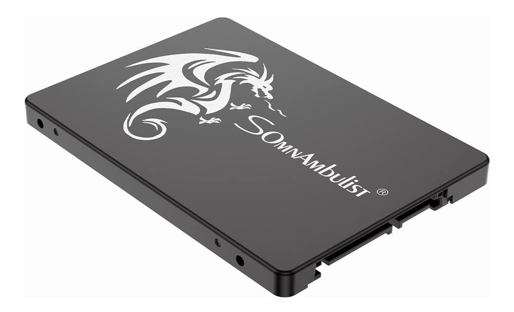 Somnambulist Sata3 SSD Hard Drive 2.5-inch Built-in Solid State Drive is Suitable for Notebook Desktop 60gb 480gb ssd Hard Drive (Black Dragon-60GB)