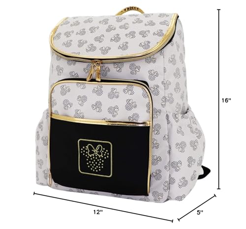 Cudlie Backpack, Minnie-Metallic Toss Heads