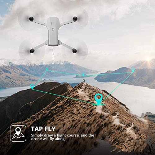 4DRC F8 GPS Drone with 4K Camera for Adults,5G FPV Live Video RC Quadcopter,Brushless Motor Drone for beginners, with Auto Return Home, Follow Me,Waypoint Fly,2 Batteries,Carrying Case