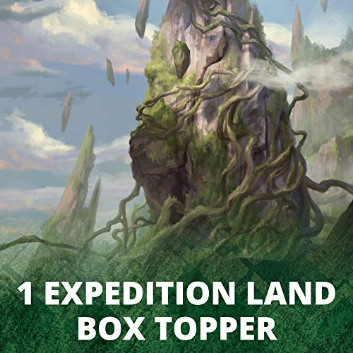 Magic: The Gathering Zendikar Rising Draft Booster Box | 36 Booster Packs (540 Cards) + 1 Box Topper | 36 Full Art Lands | Factory Sealed
