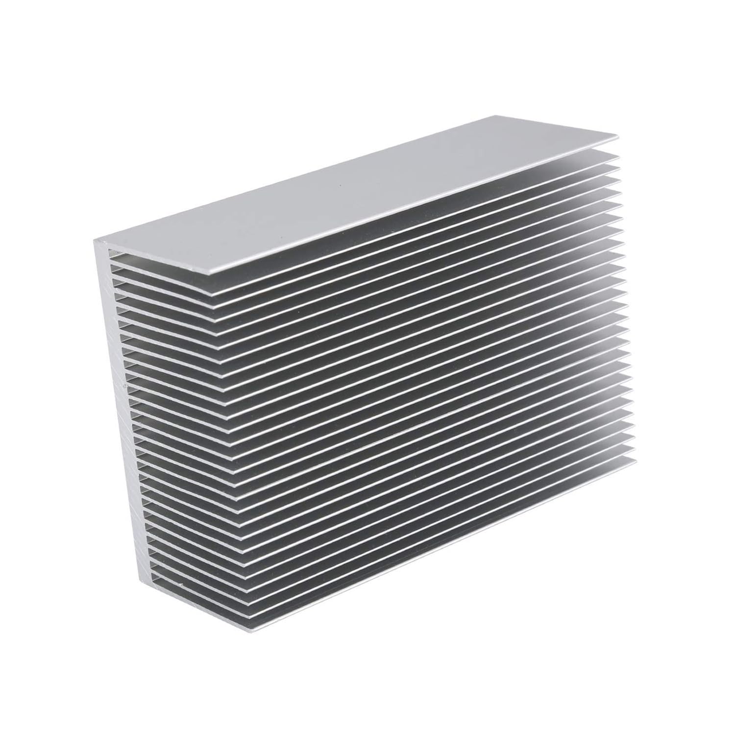 Awxlumv Large Aluminum Heat Sink 2.71"x2.71"x1.41"/ 69x69x36mm Heatsink High Power Cooling Plate 27 Fin Radiator GPU Cooler IC Module PC Computer Led PCB Charger Electronics Amplifier