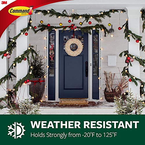 Command Outdoor Rope Light Clips with Foam Strips, Clear, 3 Pack, 36-Clips Total (17301CLRAW-ES)