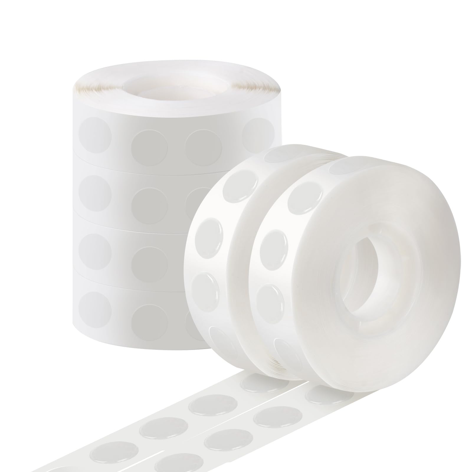 Phinus 3000 Pieces Glue Points, Balloon Tape, Sticky Dots, Balloon Glue Points, Glue Points Double Sided, Balloon Sticky Dots for Balloons Craft Sticky, Wedding Decoration, Stick Photos