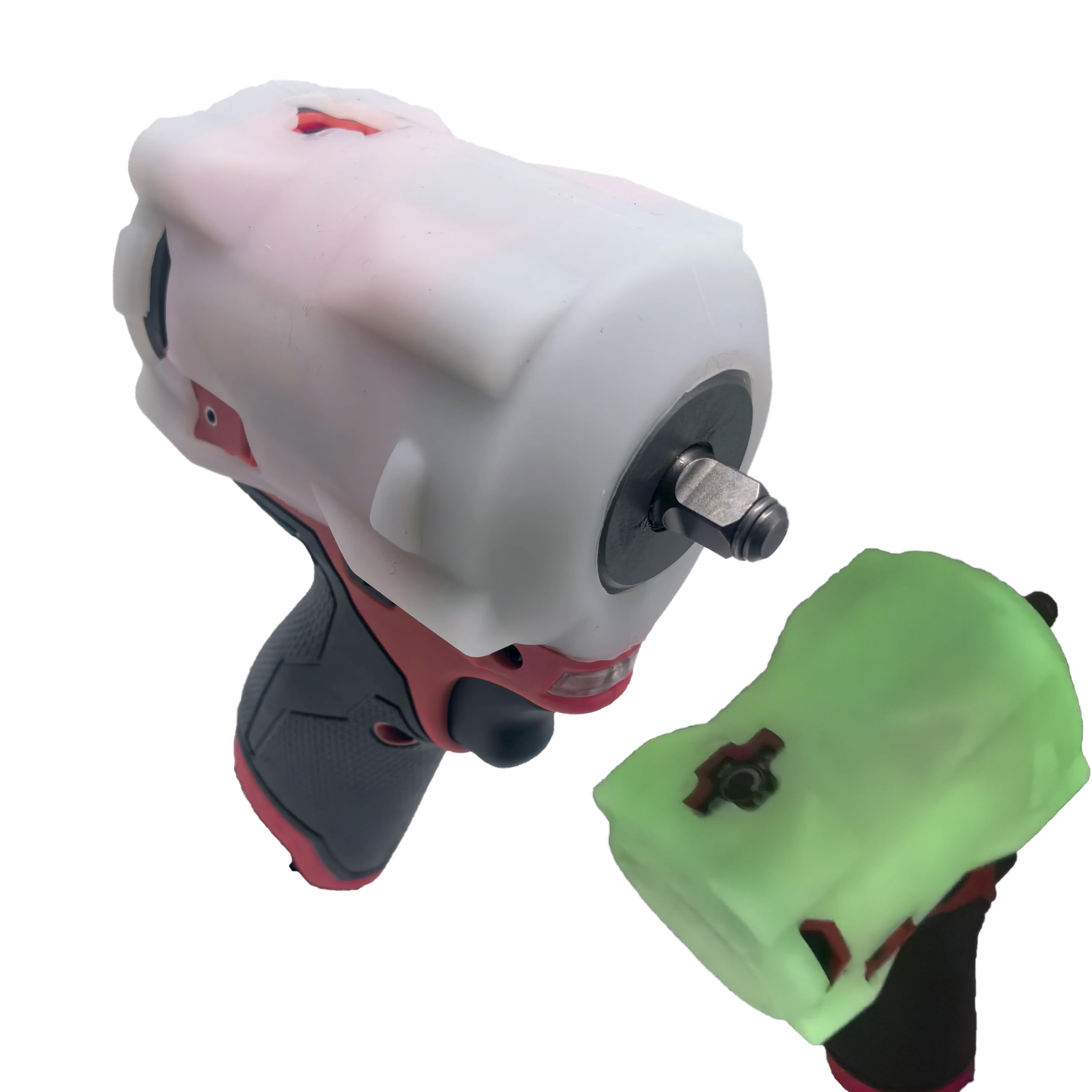 1pcs 49162554 Tool Protective Boot for Milwaukee M12 FUEL Stubby Impact Driver (noctilucent)