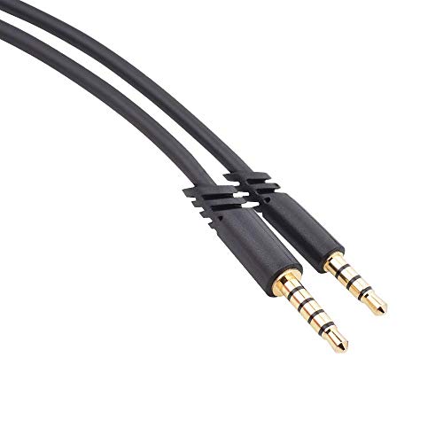 Astro A10 Cable Replacement Astro A40 TR Inline Mute Talkback Audio Cable Cord Compatible with Xbox One, Playstation 4 PS4, Switch Most Smartphones (2M/6.5ft)