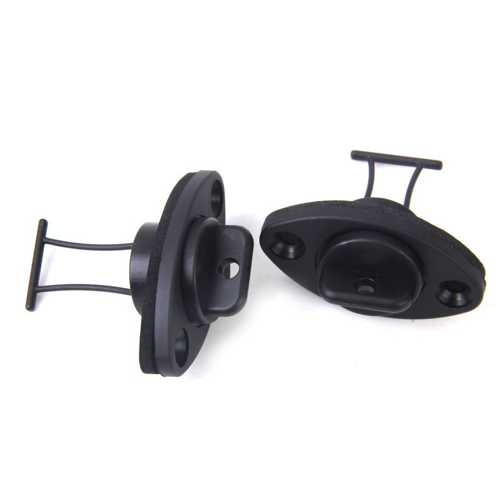 2 Pieces Universal Hull Drain Stopper with Screws Suit for Kayak Canoes Boat Drain Holes Plugs Replacement Accessories