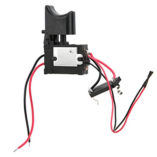 24V Cordless Drill Switch Drill Speed Control with Reverse for Lithium Battery Drill Trigger Switch with Small light