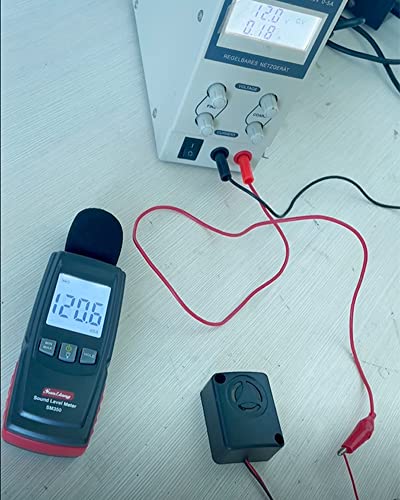 Stemedu 5 PCS 12V Piezoelectric Active Buzzers Electric Buzzer Alarm Continuous Beep Sounder Piezo Buzzers High-Decibel 110dB Siren Speaker DC 6-15V